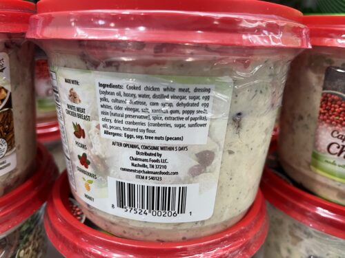 Cape Cod Cranberry Chicken Salad at Costco Review - Shop Cook Love